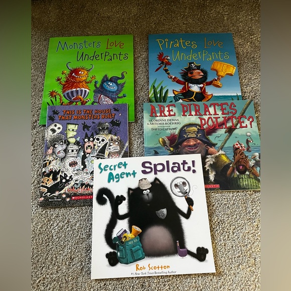 Other | Book Bundle For Kids 5 Books | Poshmark